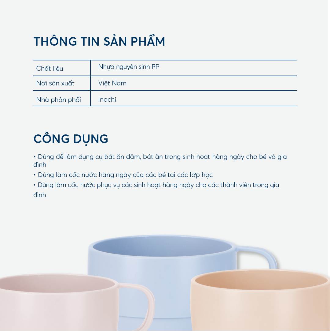 Cốc nước thấp Amori 350ml - Thực phẩm Sunkun